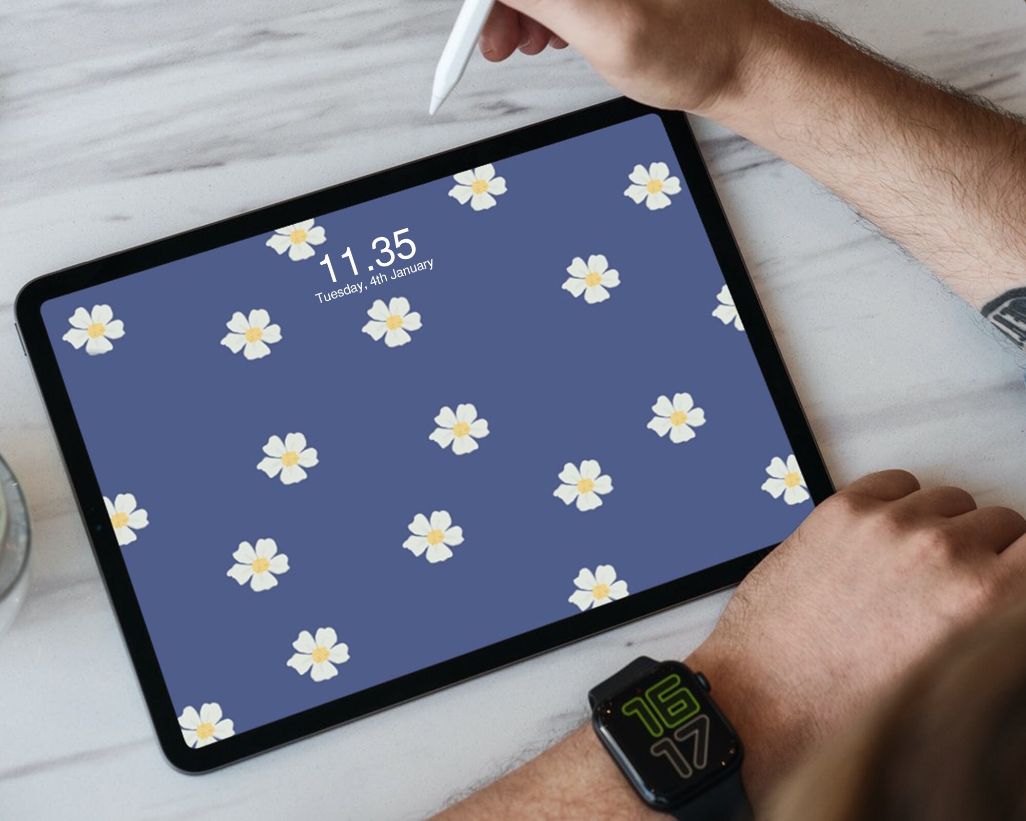 Aesthetic Tablet iPad Wallpaper for Tablet Background and Homescreen ...