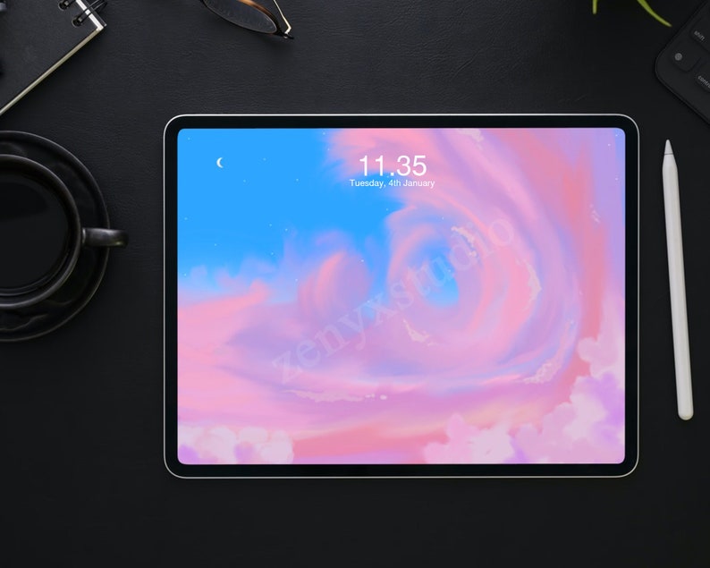 Aesthetic Tablet iPad Wallpaper for Tablet Background and Homescreen ...