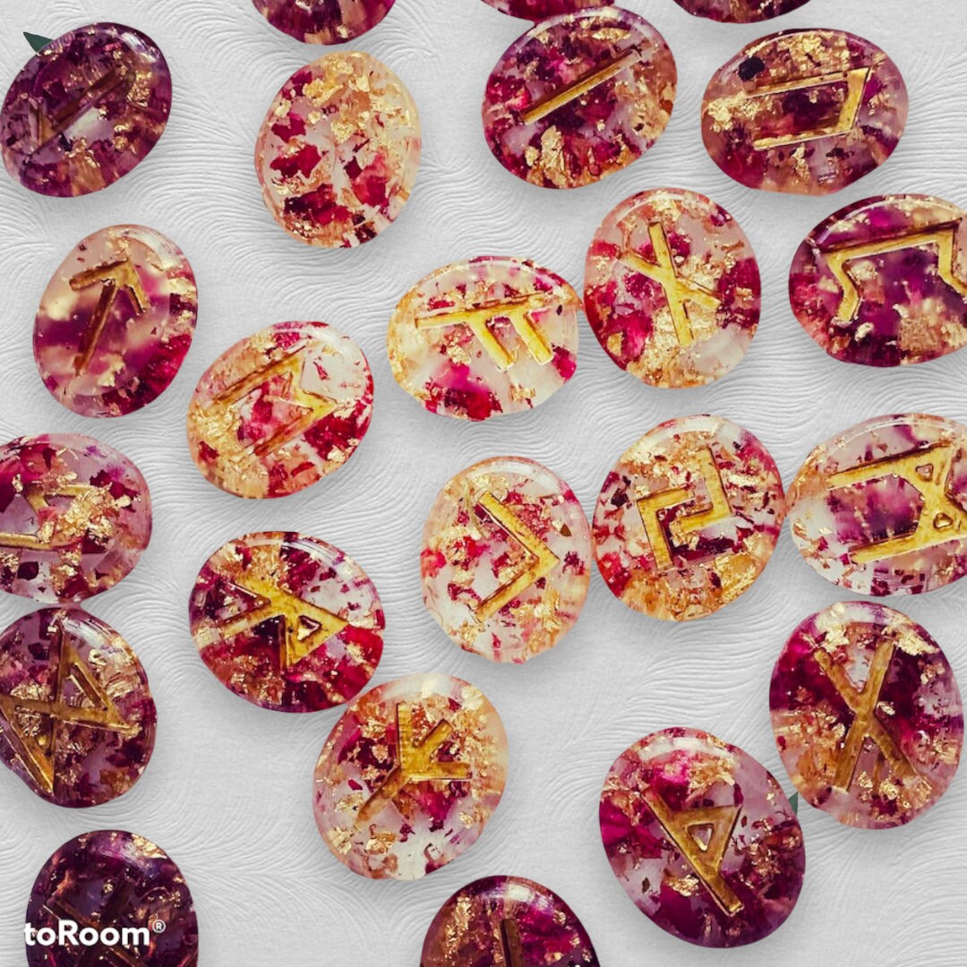 24 Pc Runes Set- Various Styles - Etsy