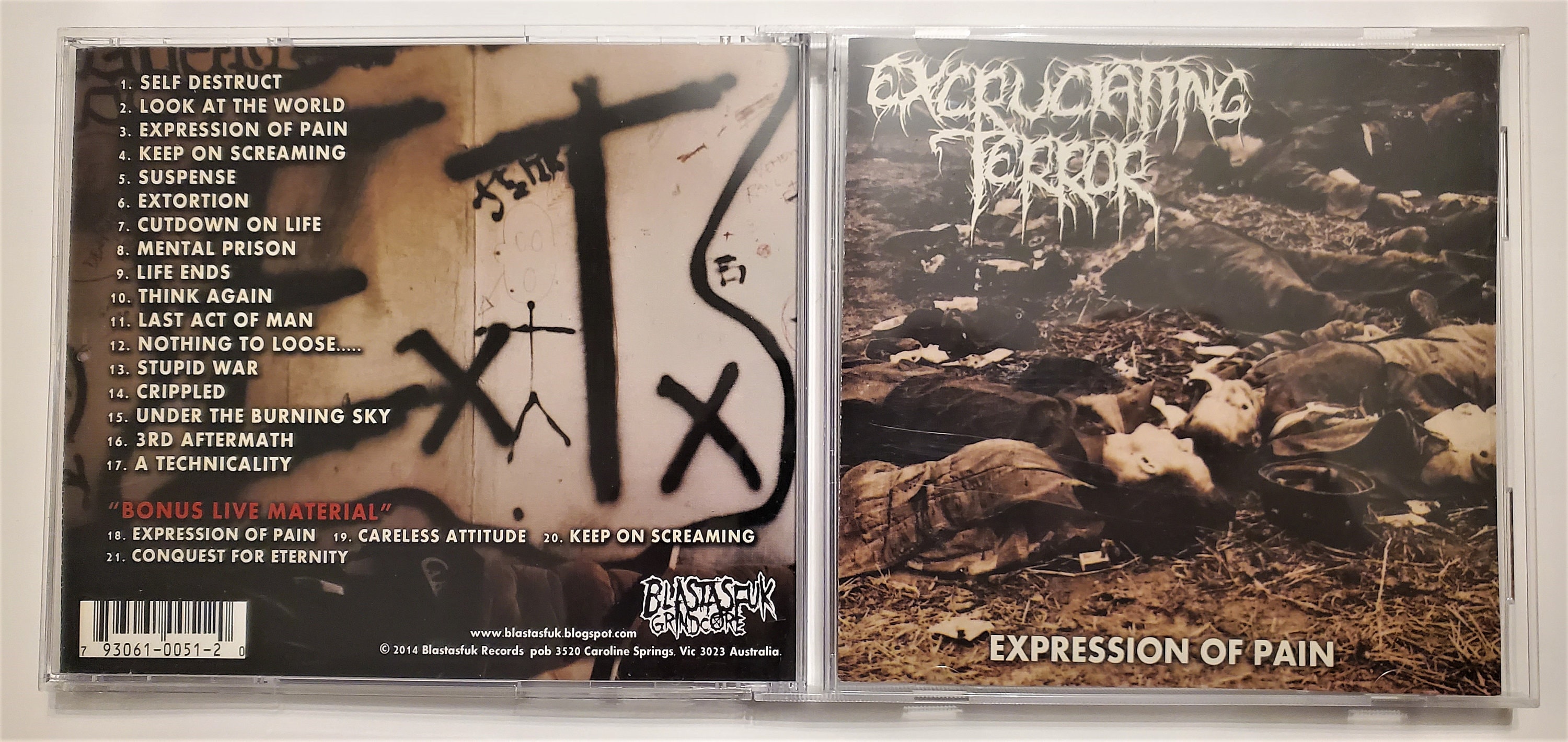 Excruciating Terror "expression of Pain" - Etsy