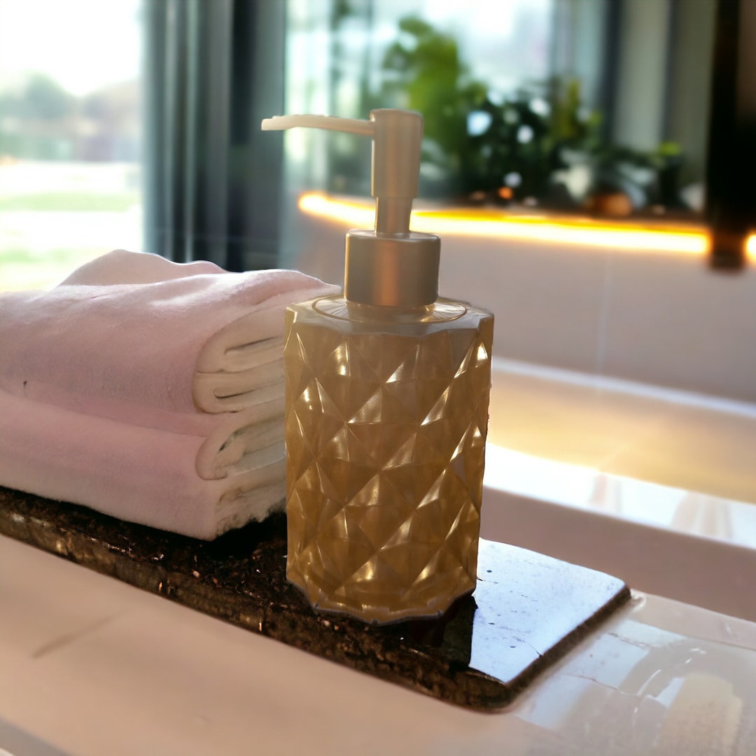 Elegant Gold Luxury Soap Dispenser | Bathroom Accessory Luxurious Soap ...