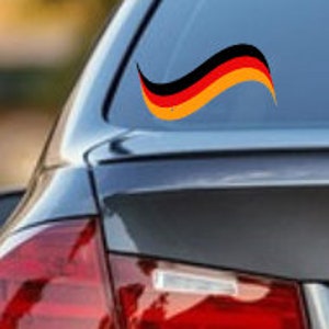 German Flag Vinyl Decal Sticker Car Window Laptop - Etsy