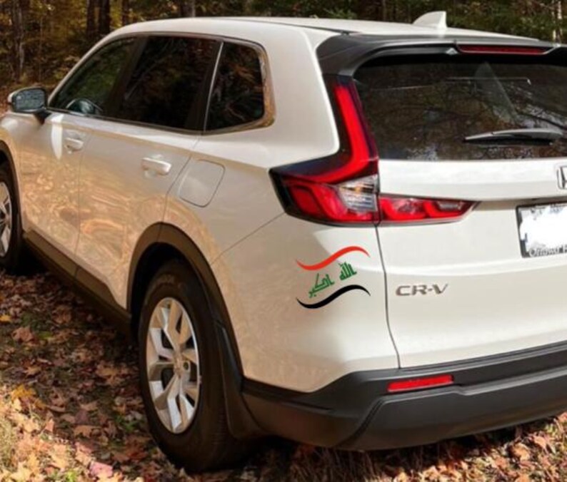 Iraqi Flag Vinyl Decal Sticker - Car - Window - Laptop - Bottle ...