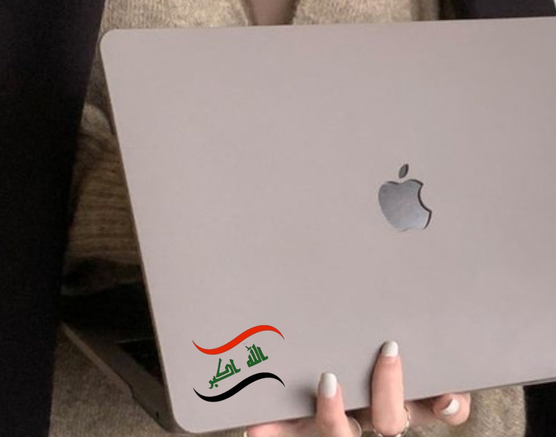 Iraqi Flag Vinyl Decal Sticker - Car - Window - Laptop - Bottle ...