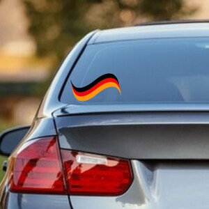 German Flag Vinyl Decal Sticker Car Window Laptop - Etsy