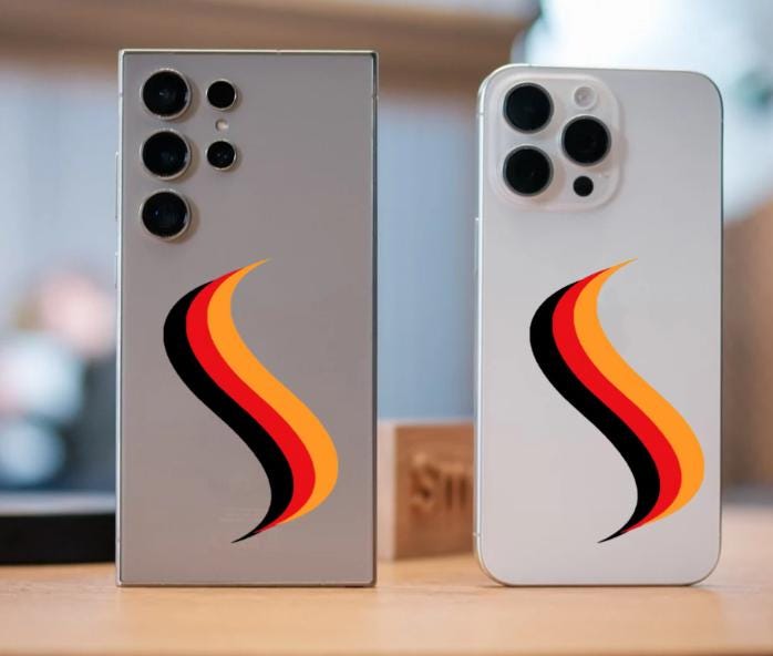 German Flag Vinyl Decal Sticker - Car - Window - Laptop - Bottle ...