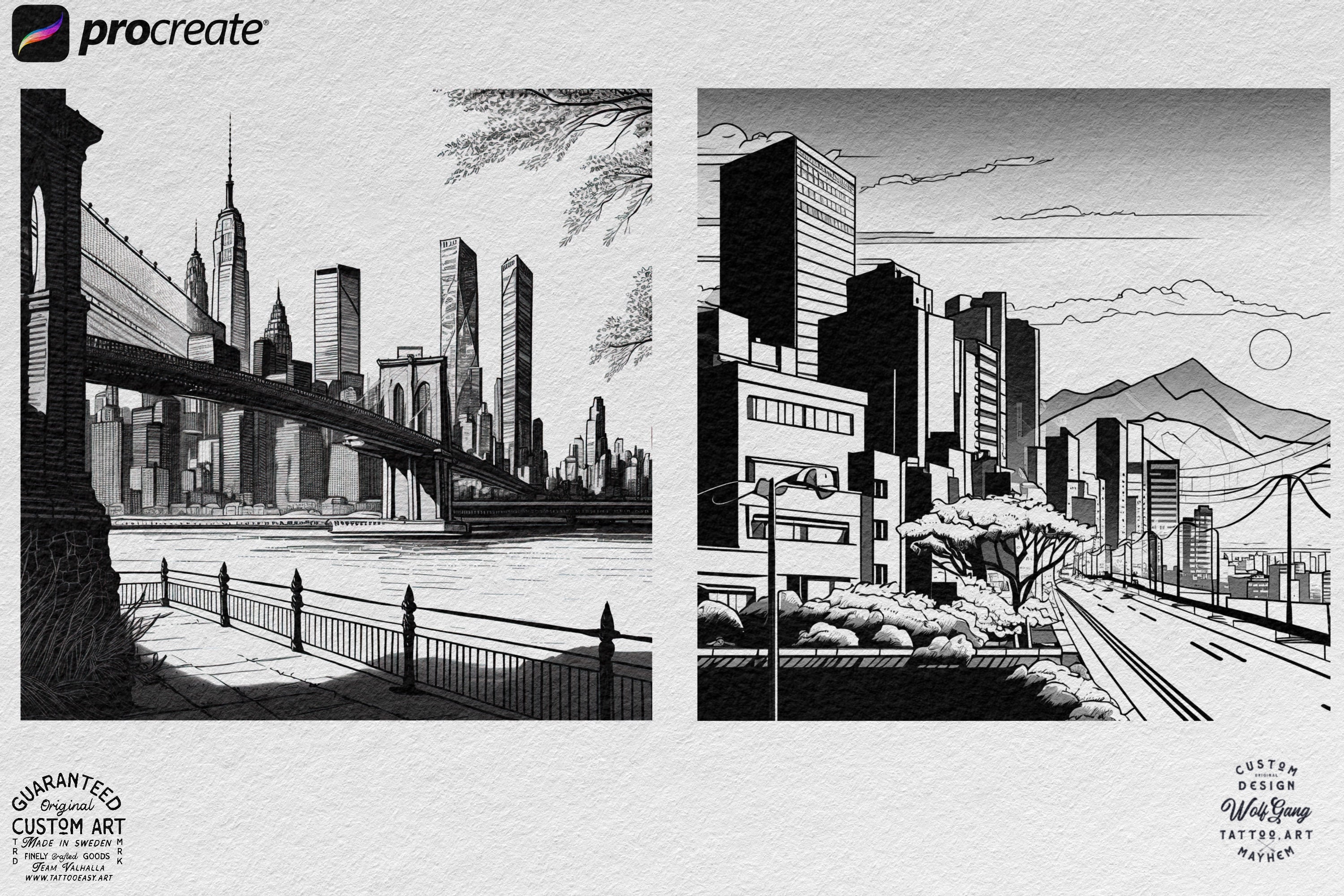 Procreate / Urban Visions - Etsy