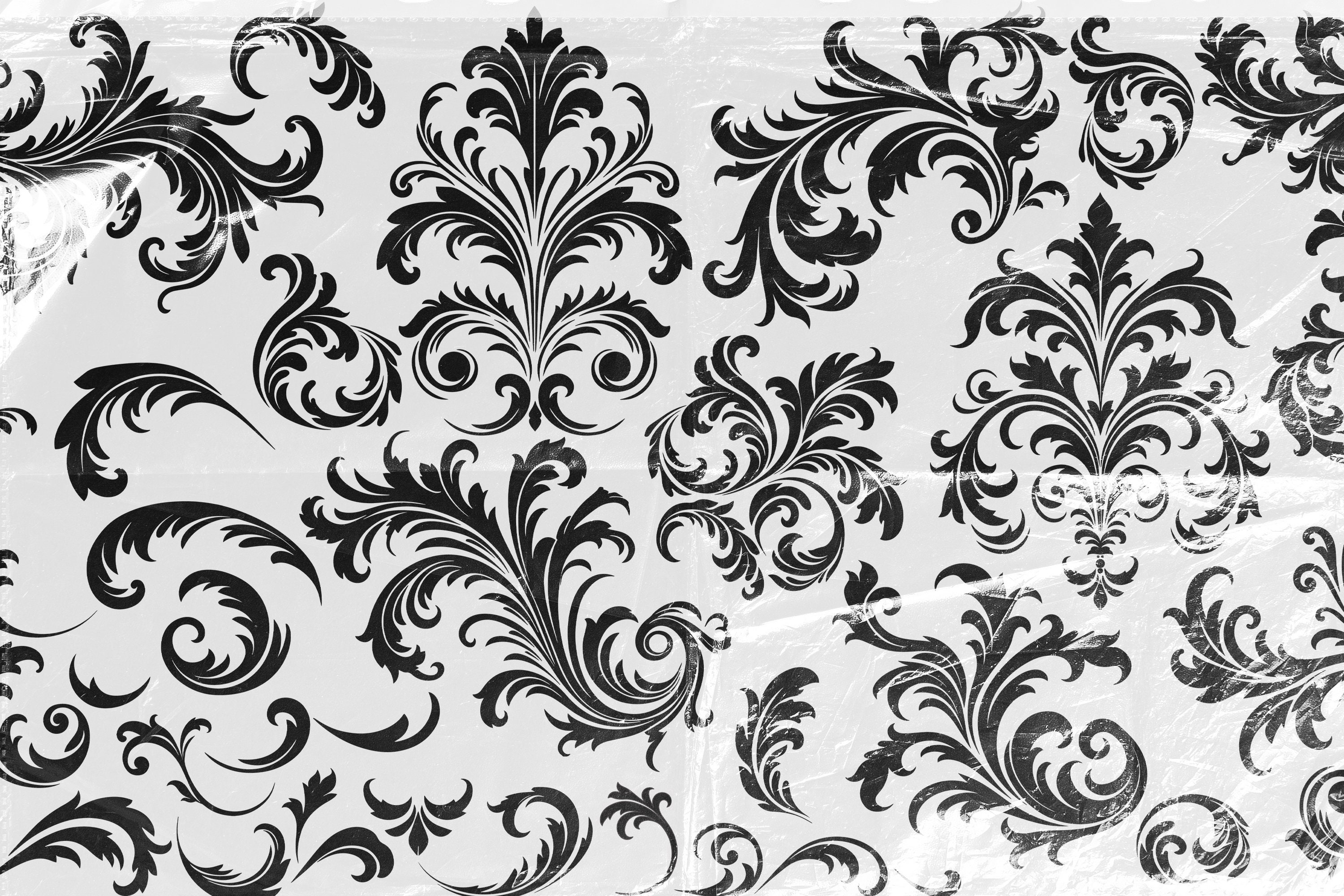 Acanthus Design Bundle, Vector / Custom Designs - Etsy