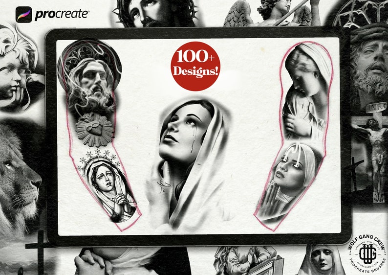 Procreate ~ the Religious Folder ~ - Etsy