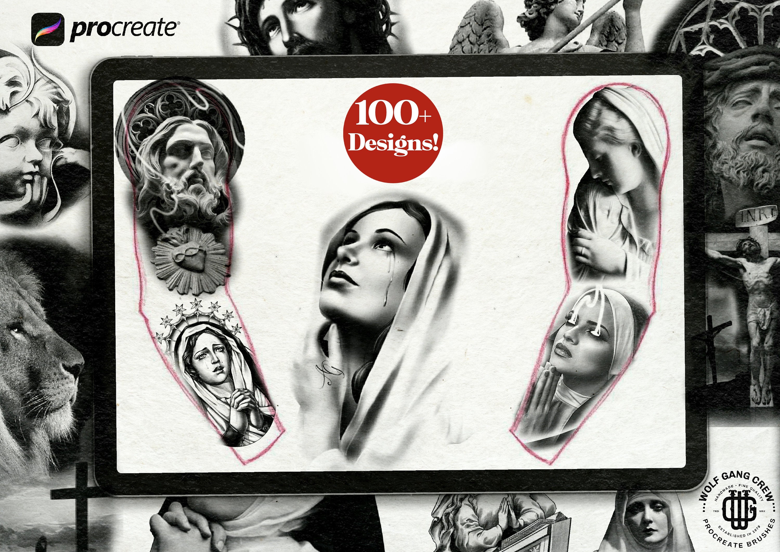 Procreate the Religious Folder - Etsy