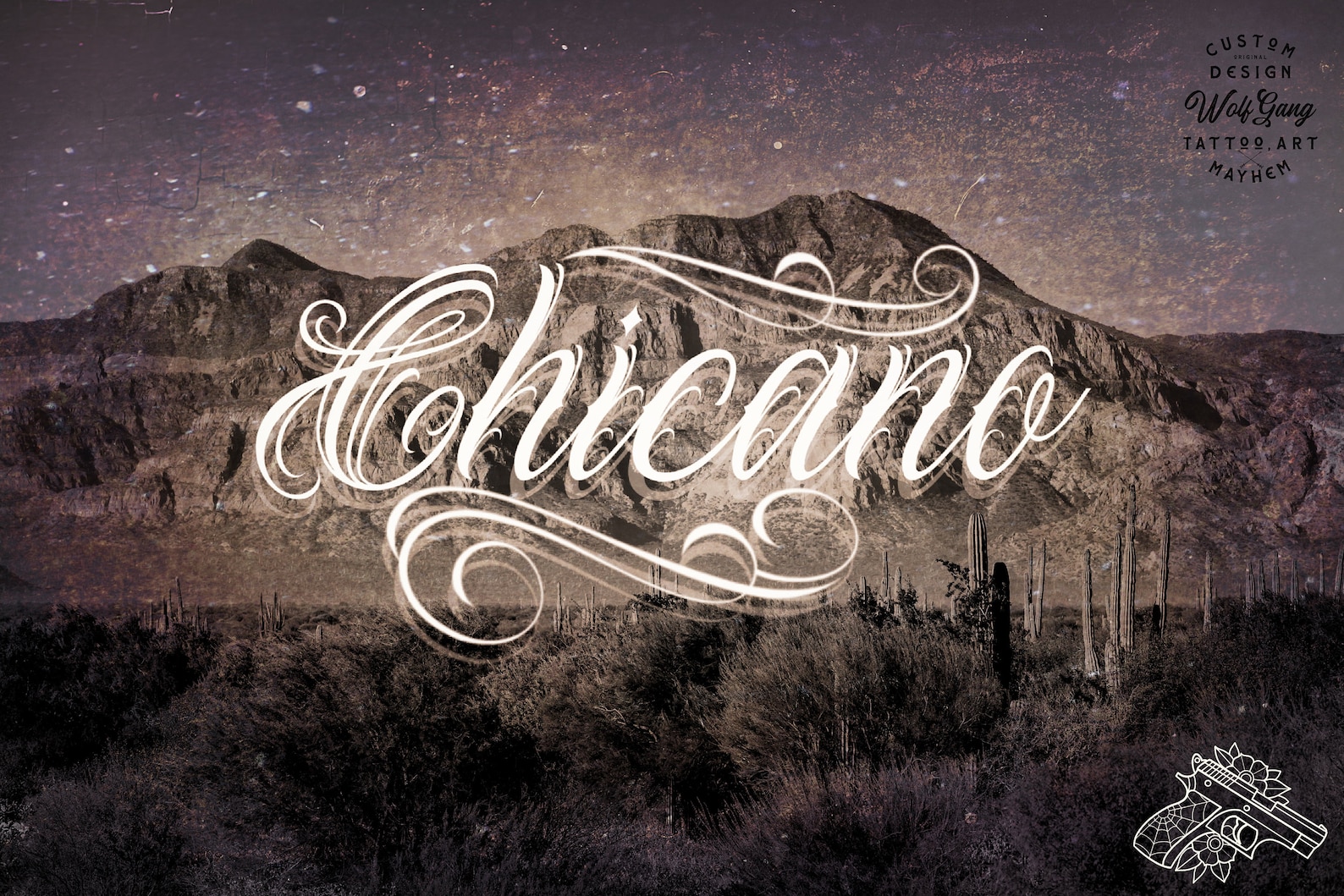 Tattoo Font Collection Vol.1 - Etsy