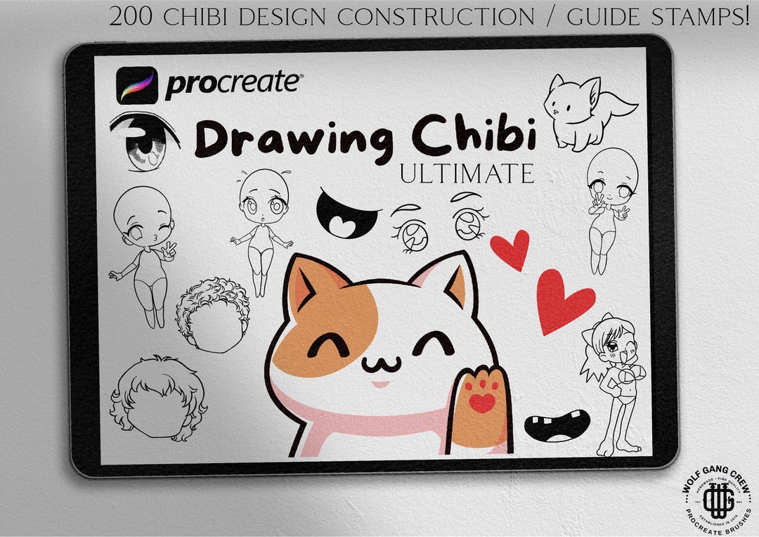 Procreate / Ultimate Chibi Drawing Kit - Etsy