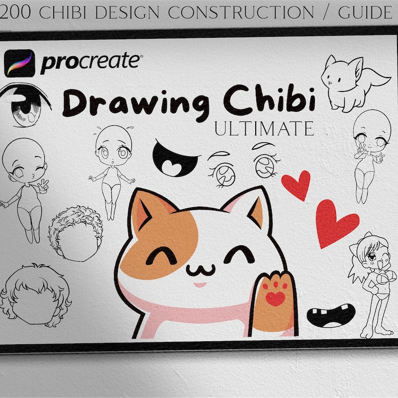 Procreate Chibi Stamps - Etsy