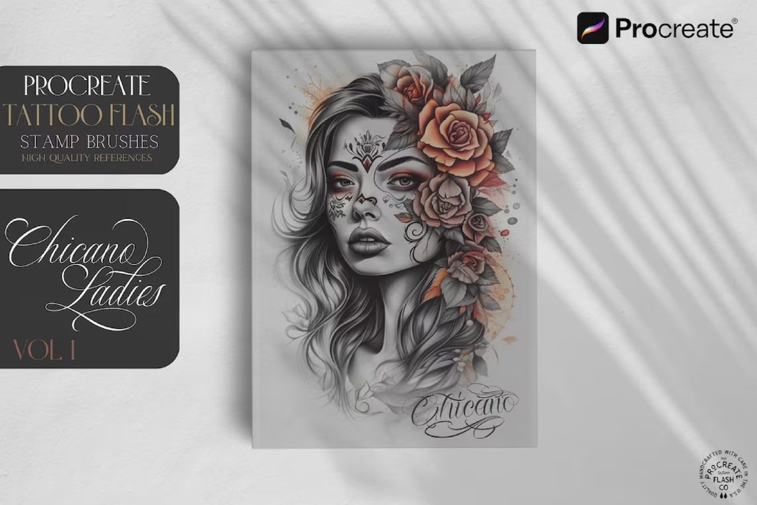 Procreate / Chicano Girls Design Kit - Etsy