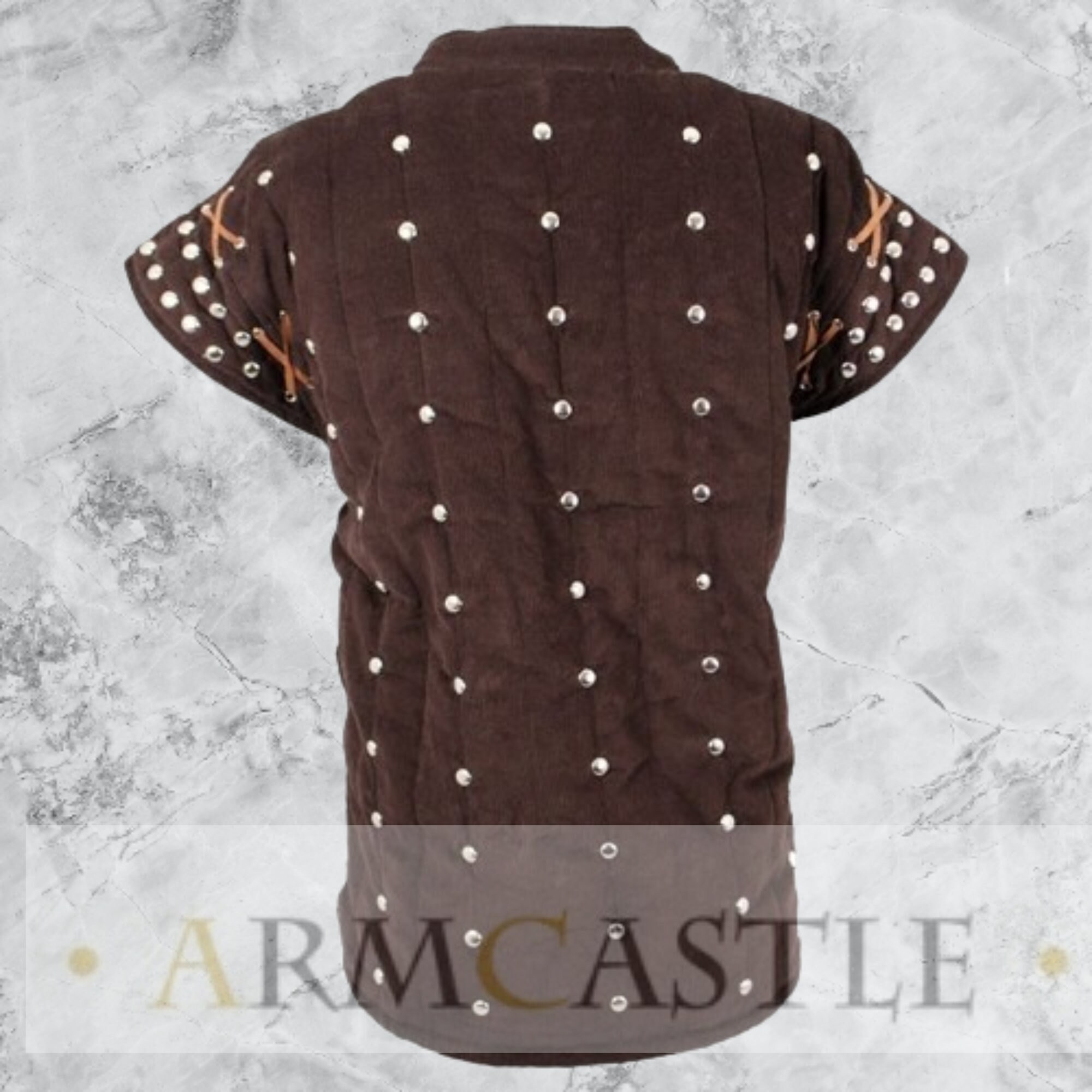 Medieval Gambeson Cotton Fabric Thick Padded Protective Handmade Armor ...