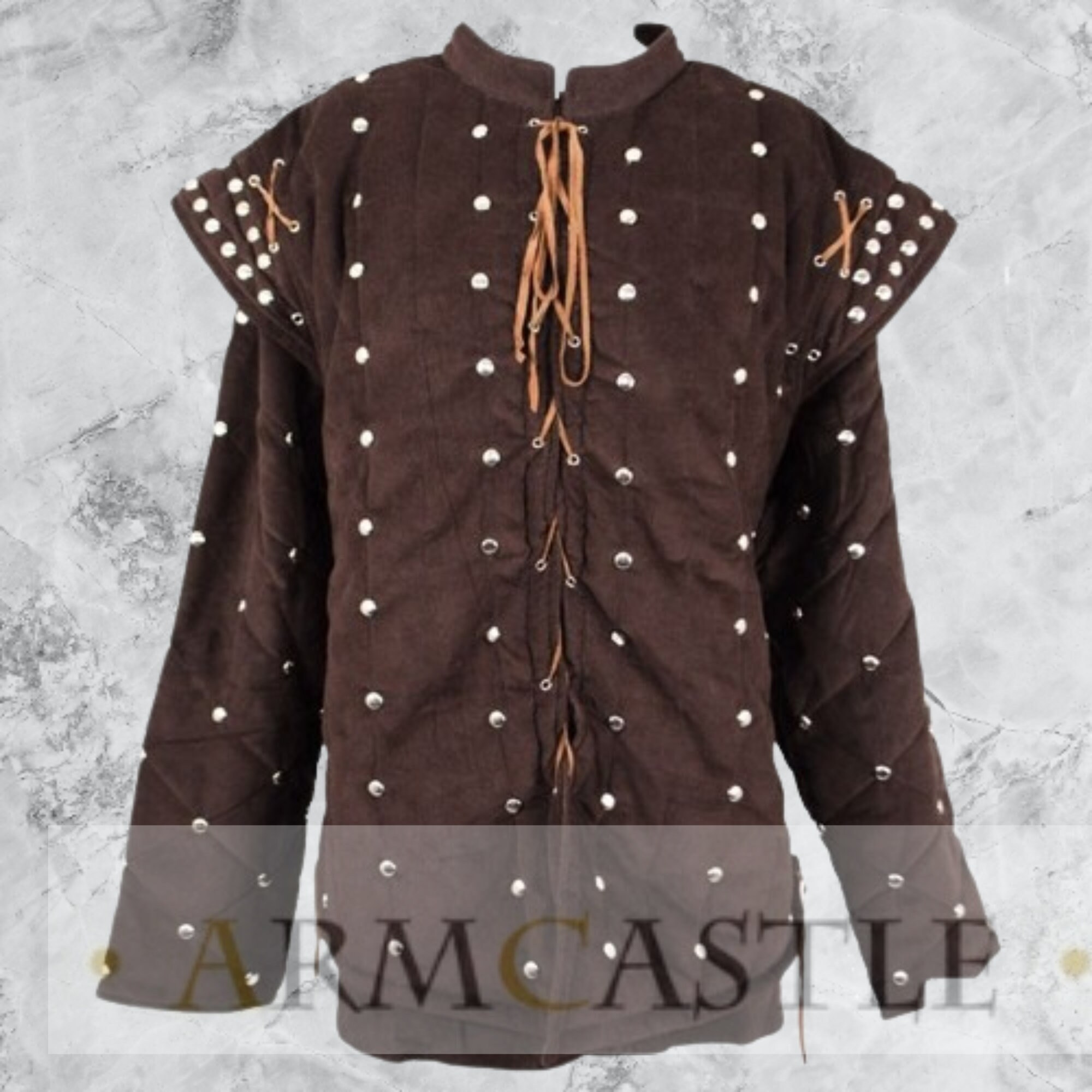 Medieval Gambeson Cotton Fabric Thick Padded Protective Handmade Armor ...