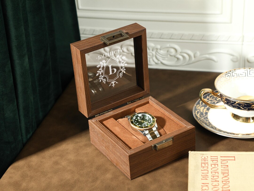 Custom Watch Case, Personalized Watch Storage With Single-slot ...