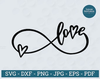 Infinity Symbol Svg. Vector Cut File for Cricut, Silhouette, Pdf Png ...