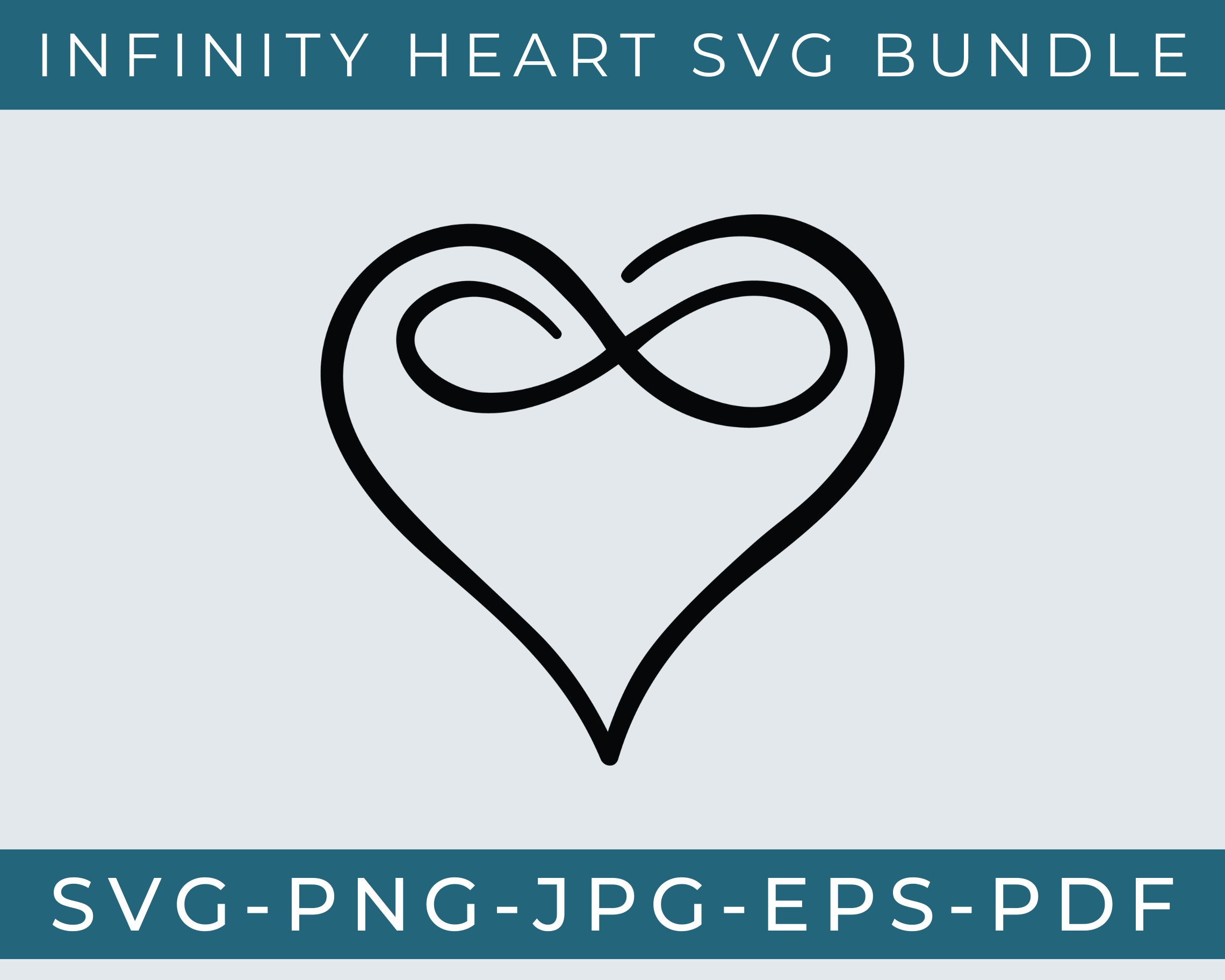 Infinity Svg Infinity Heart Svg Infinity Symbol Svg Love - Etsy