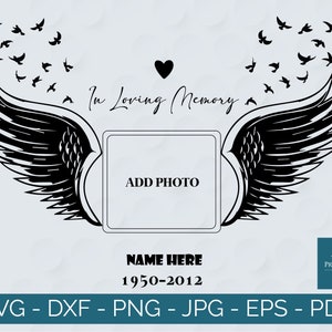 In Loving Memory Svg, in Loving Memory Png, Rest in Peace Svg, Until We ...