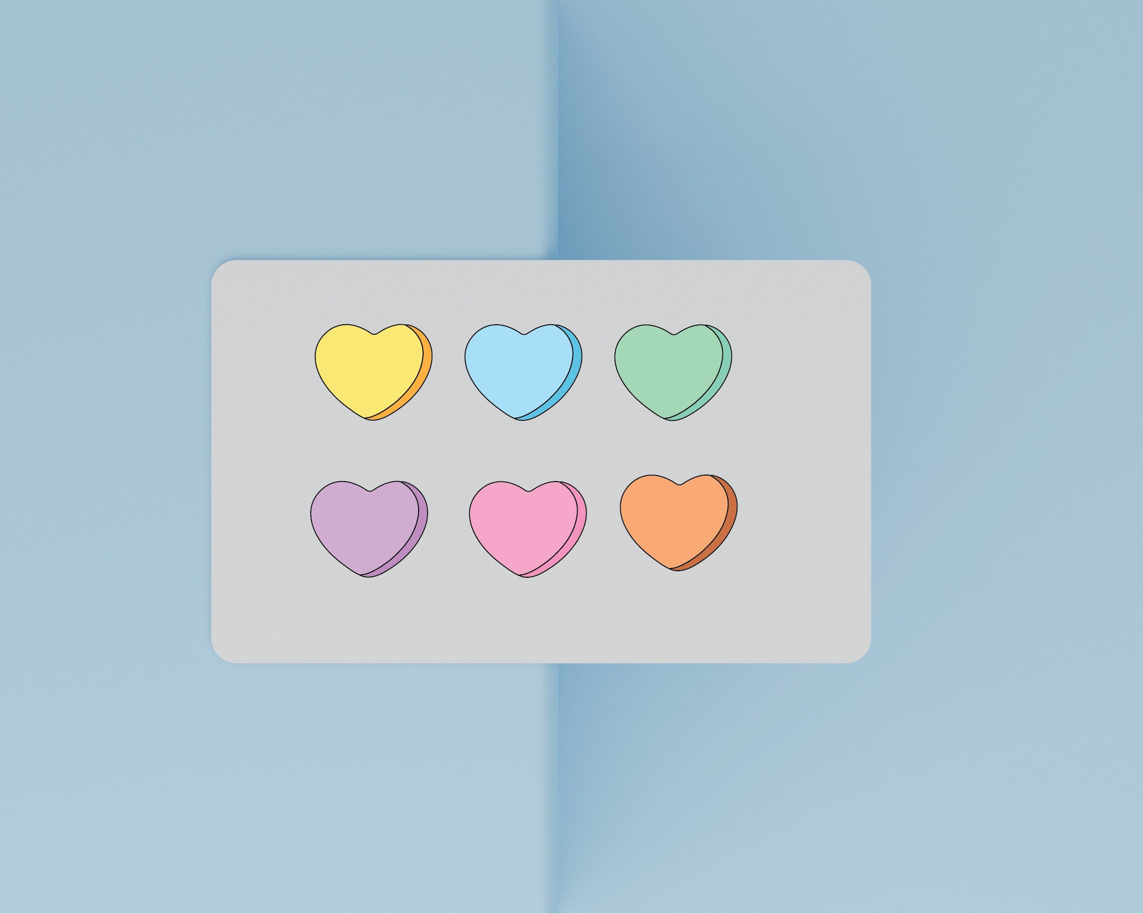 Candy Heart Svg Candy Hearts Svg Conversation Hearts Svg - Etsy