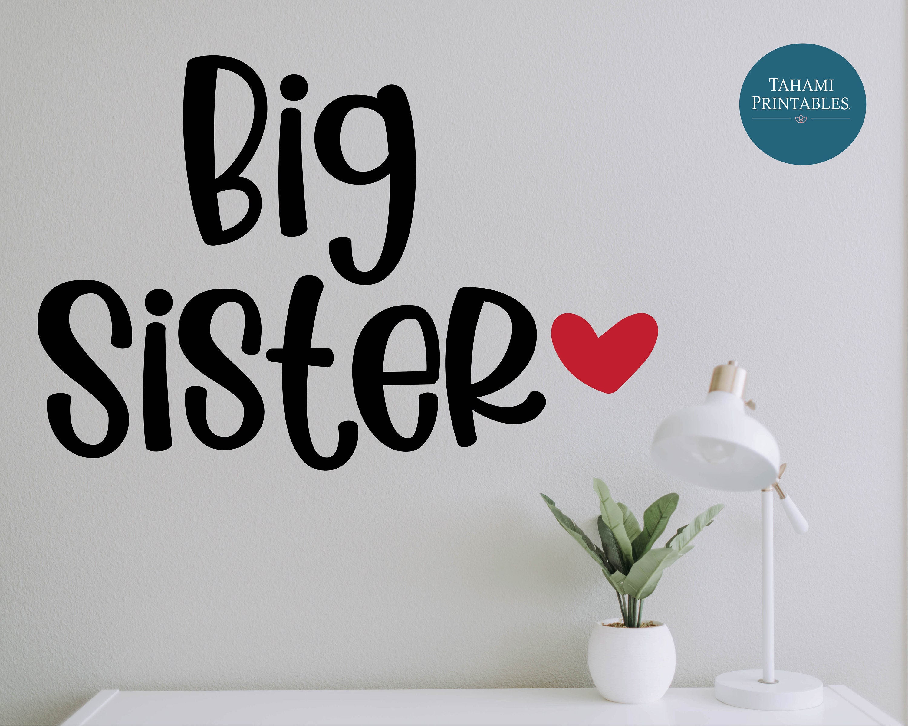 Big Sister Svg Big Sister Iron On Big Sis Svg Big Sister - Etsy