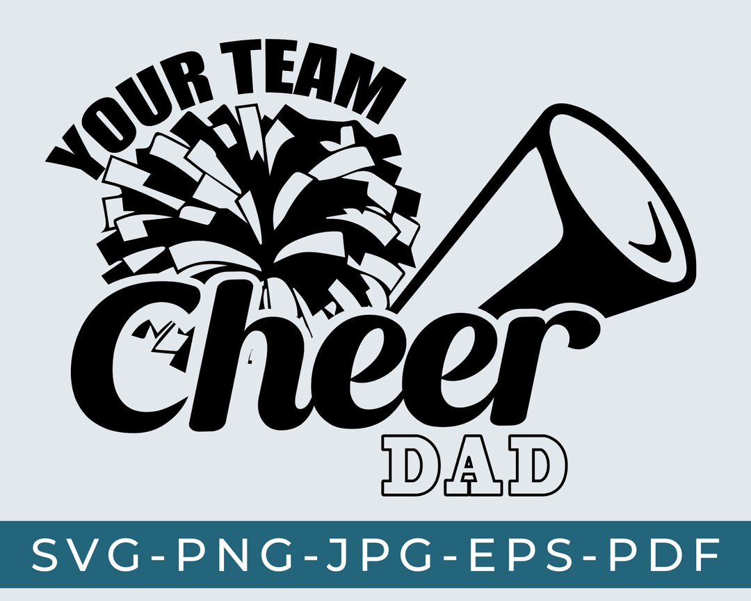 Cheer Dad Svg, Cheer Dad, Cheer Dad Png, Cheer Dad Shirt, Cheerdad Svg ...