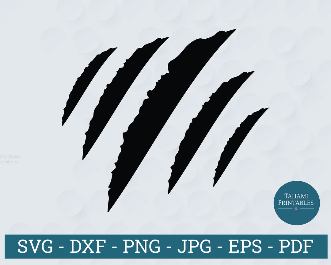 Claw Mark Svg Claw Marks Svg Dinosaur Claws Claw Svg Claw - Etsy UK