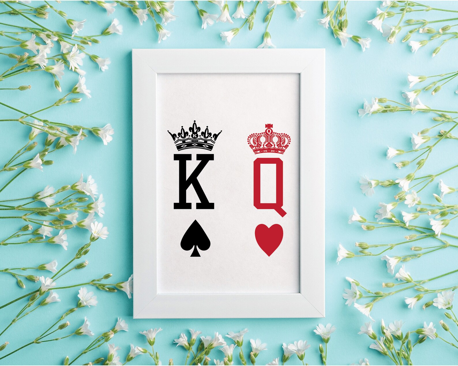 King and Queen Svg King Queen Svg His and Hers Svg Her King - Etsy UK