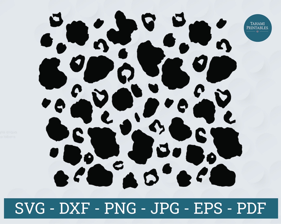 Cow Print Svg, Cow Spots Svg, Cow Pattern Svg, Cow Spots, Dalmation ...