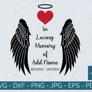 In Loving Memory Svg, in Loving Memory Png, Rest in Peace Svg, Until We ...