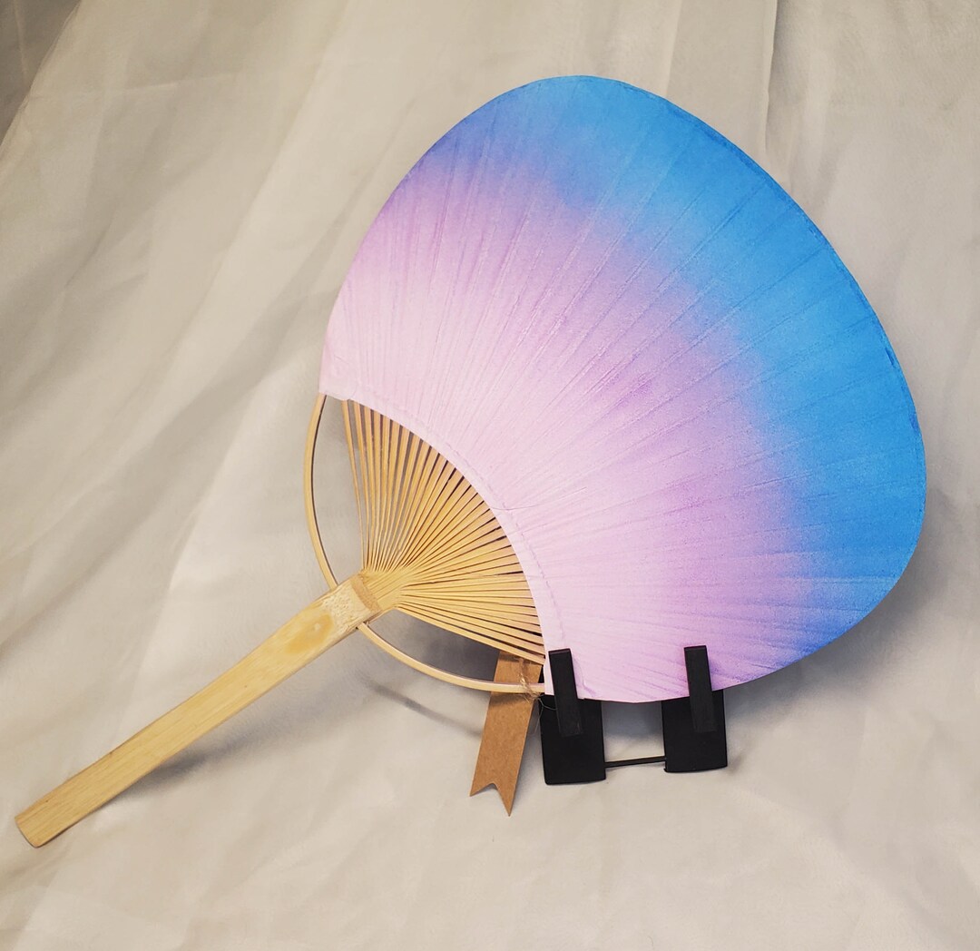 Hydrangea, Paddle / Uchiwa Fan, for Cosplay, LARP, Wedding, Beach ...