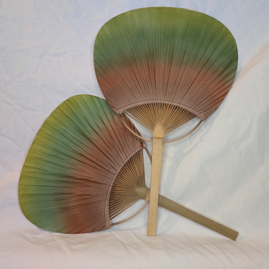 Hand Painted Paddle Fan / Uchiwa Fan - Huntress - Etsy