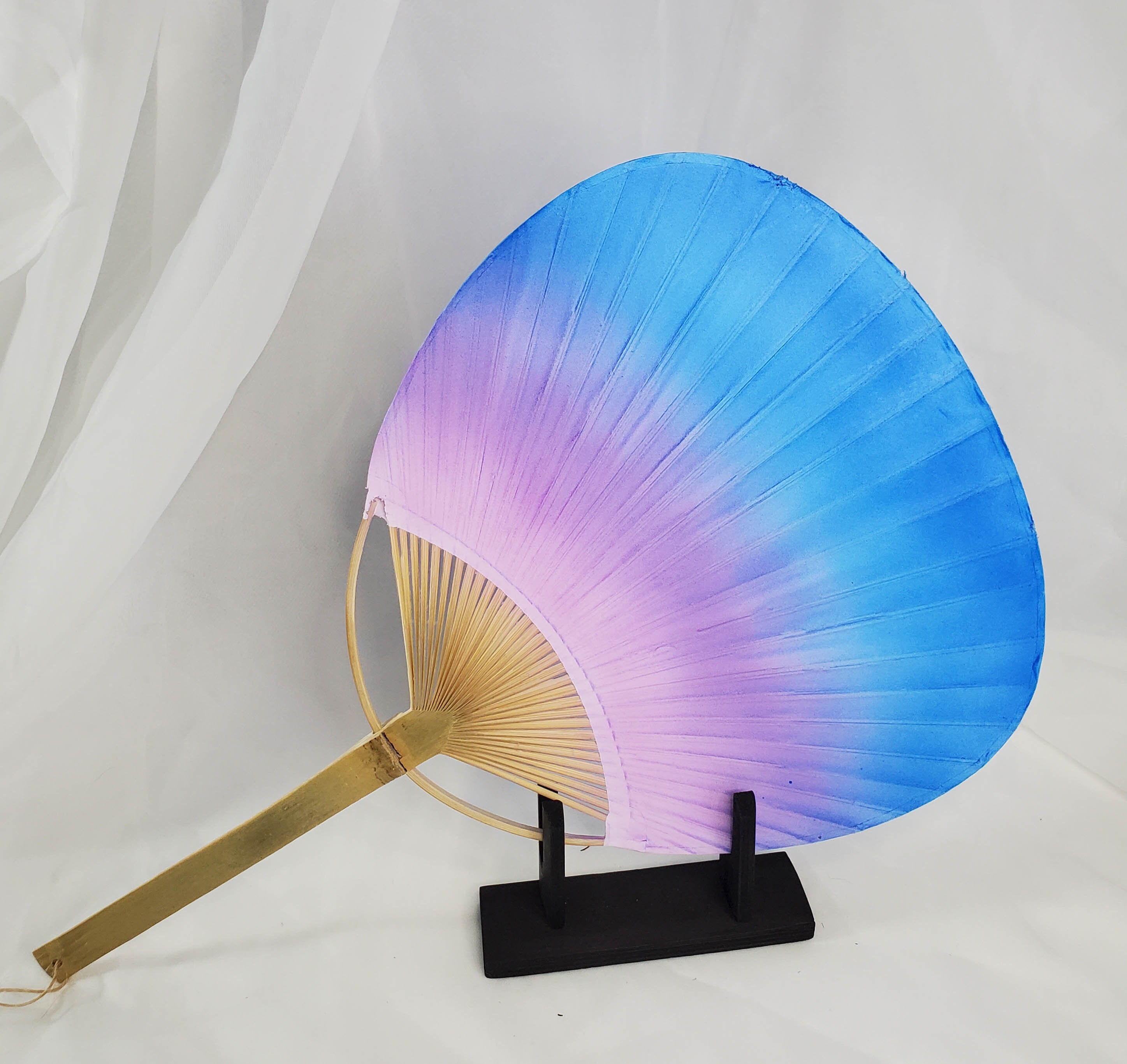 Hydrangea 2, Paddle / Uchiwa Hand Fan for Surviving Cosplay, LARP ...