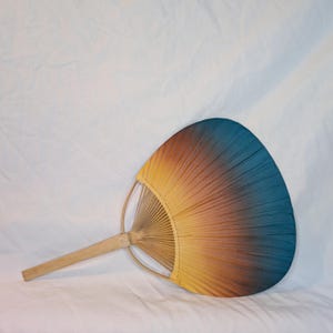 Hand Painted Paddle Fan / Uchiwa Fan - Antique Dream - Etsy