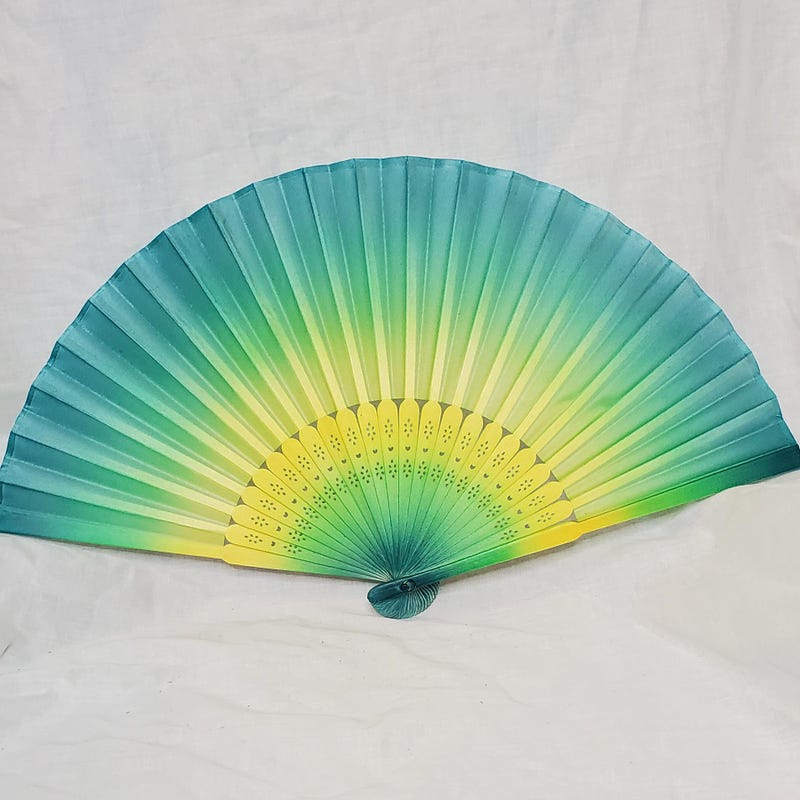 Silk Fan - Etsy