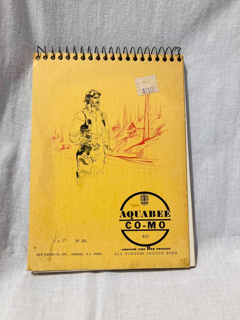 1960s Vintage Artist Sketch Pad - Etsy