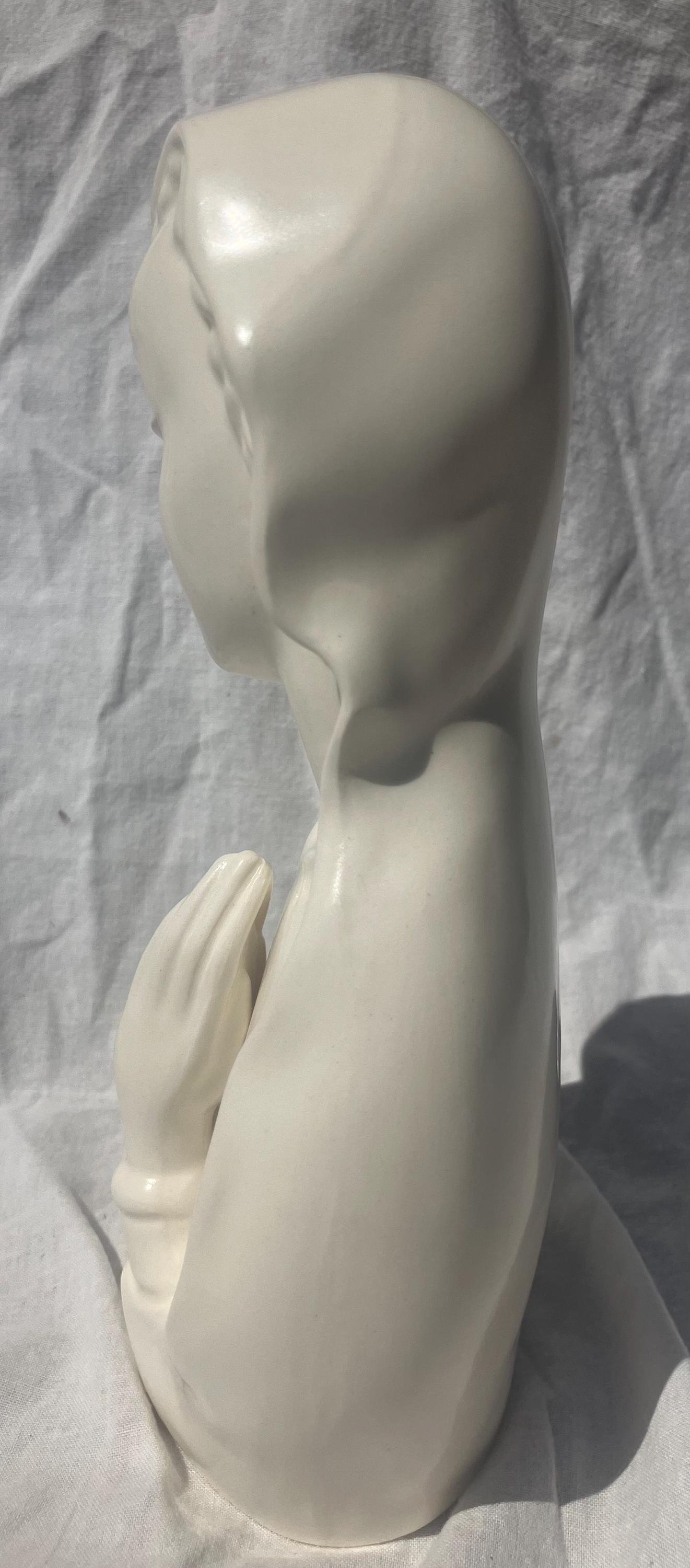 1960s Handmade Ceramic Mary |blessed Mother| Virgin Mary - Etsy