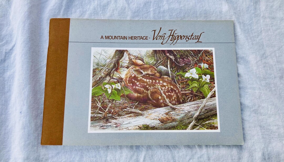 Vintage~ Artist Vern Hippensteal Art & Poetry Book~southern Appalachian ...