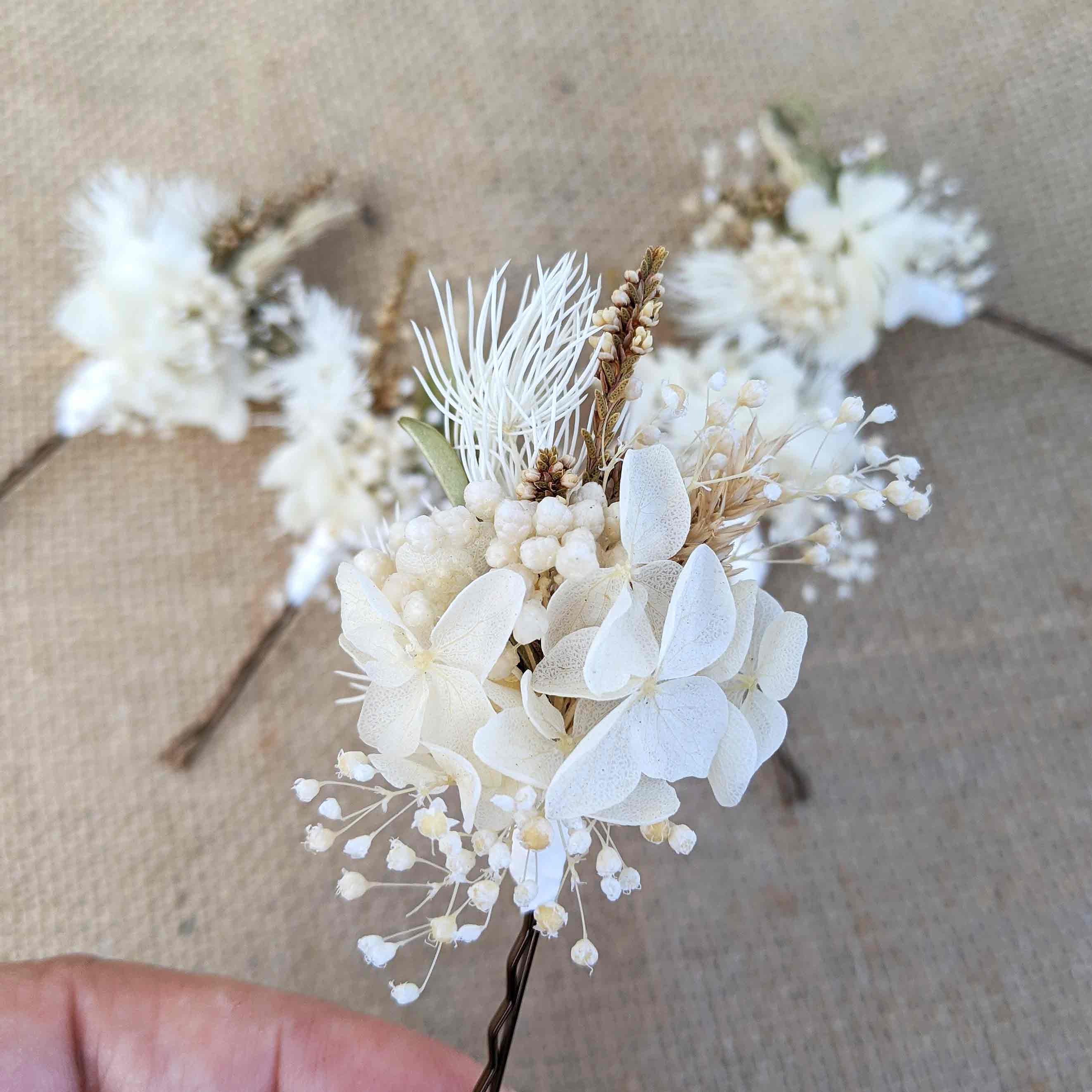 Flower Pins Wedding Bride Flower Hair Pins Clip Baby Shower Flower ...