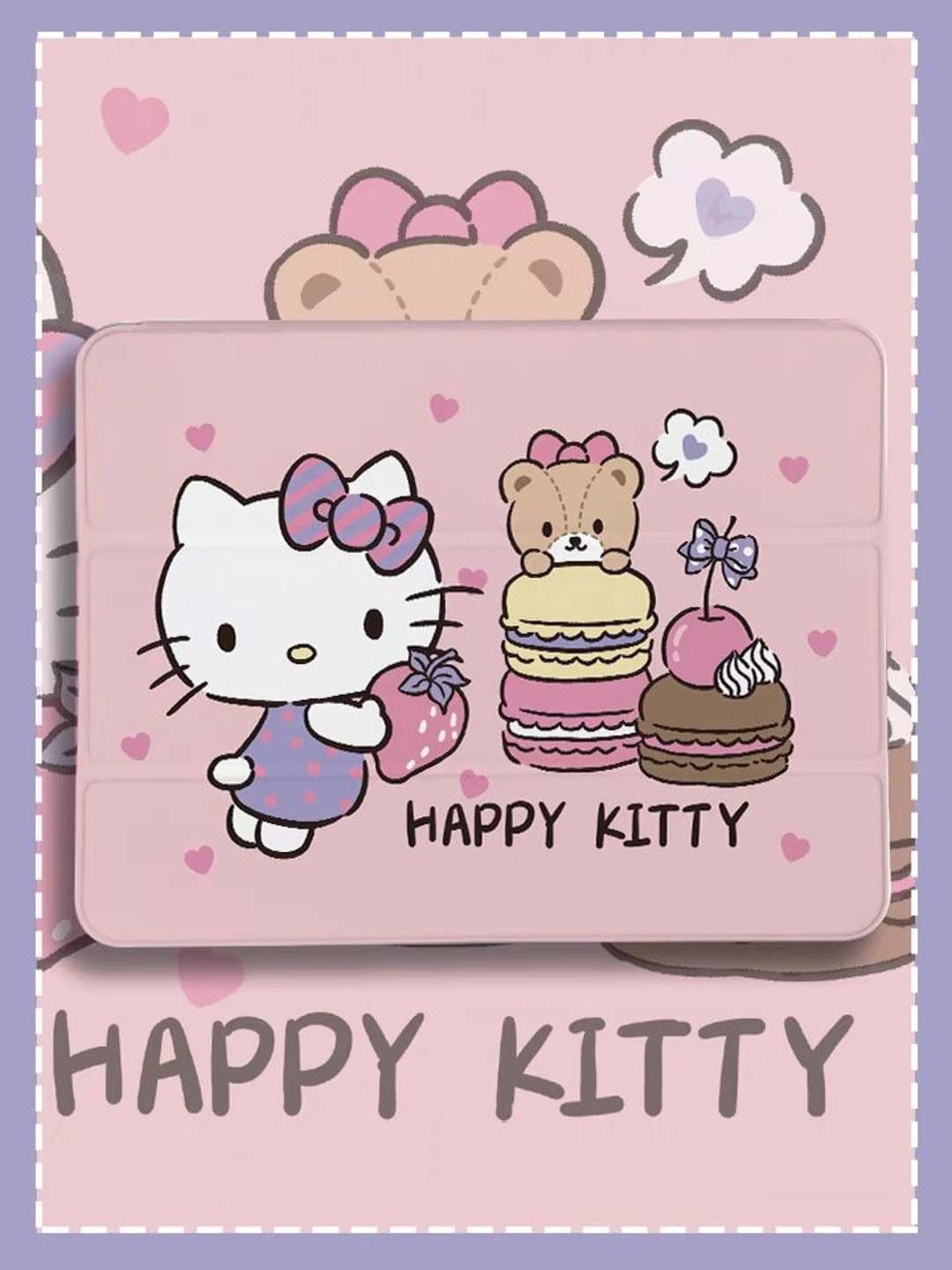 Cute Cartoon Kitty Ip Ad Pro, Ip Ad Air, Ip Ad Air5 ,ip Ad Mini - Etsy