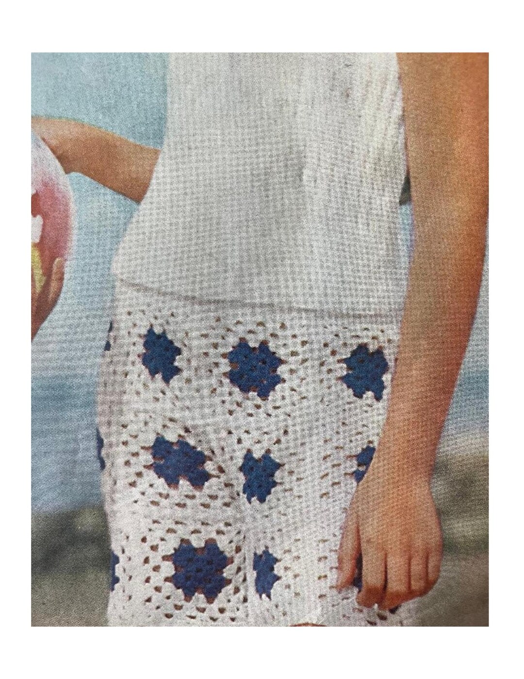 Vintage Crochet Shorts Pattern • Granny Square Kids PDF - Etsy