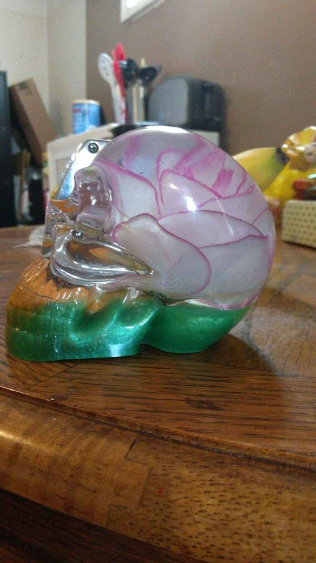 Resin Skull - Etsy