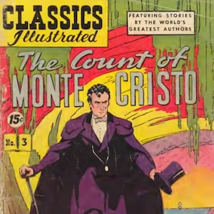 The Count of Monte Cristo (classics Illustrated No. 4) Vintage Comic ...