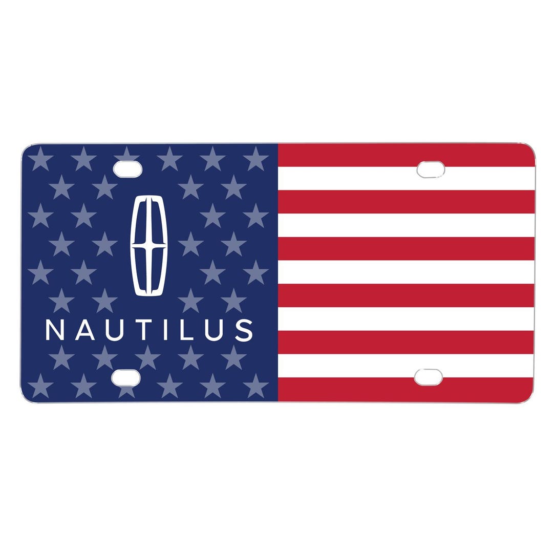 Ipick Image for Lincoln Nautilus Logo USA Flag Graphic Special Aluminum ...