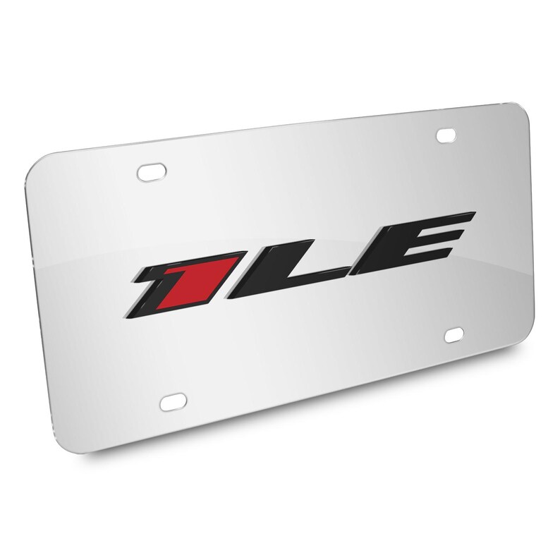 Ipick Image for Chevrolet Camaro 1LE 3D Logo Mirror Chrome Metal ...