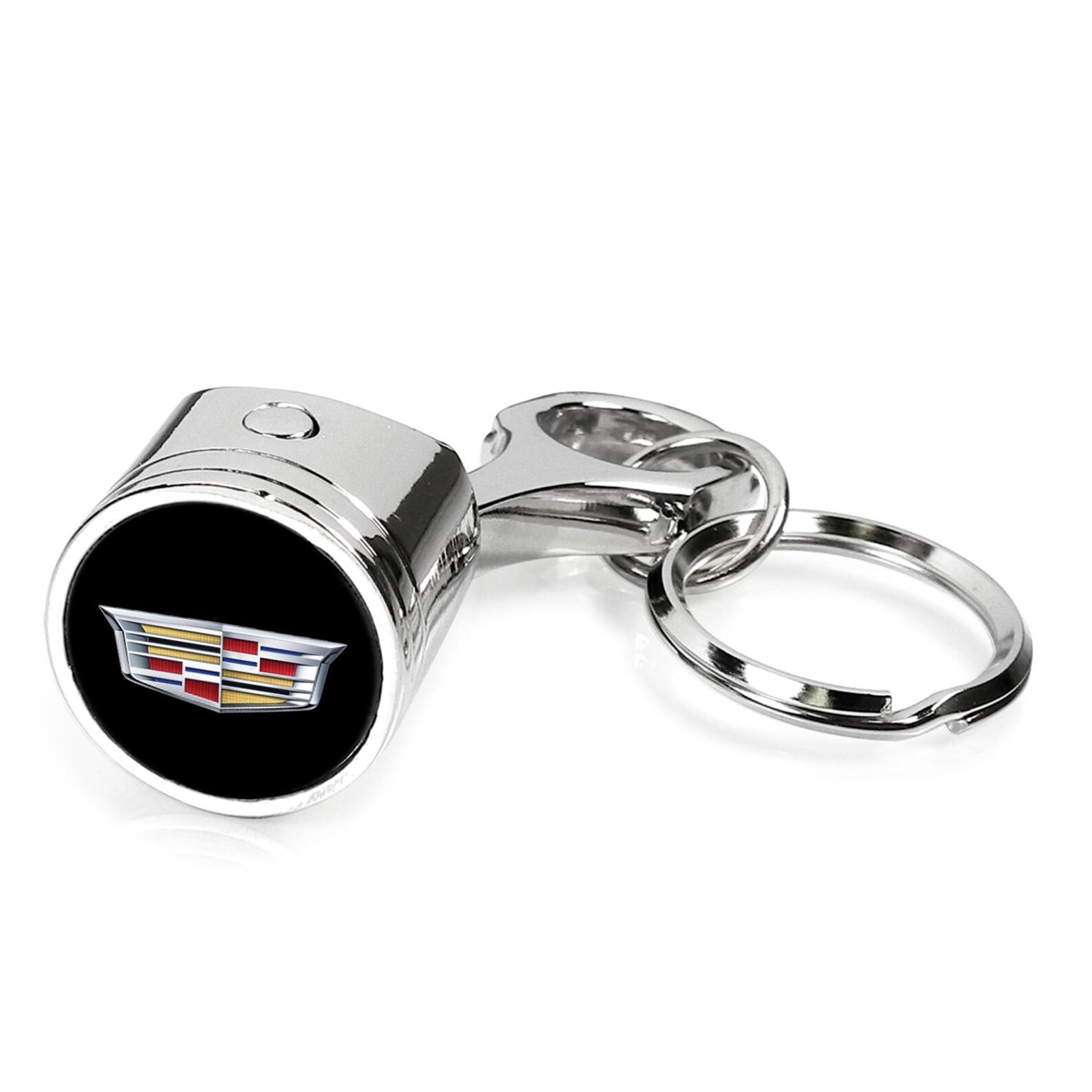 Ipick Image Made for Cadillac Crest Logo Engine Piston Style Chrome ...