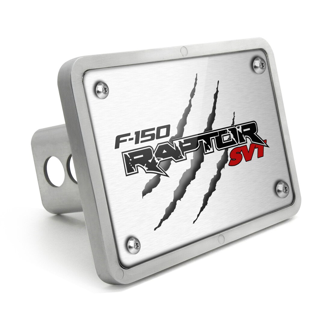 Ford F-150 Raptor SVT Claw Marks UV Graphic Brushed Silver Billet ...