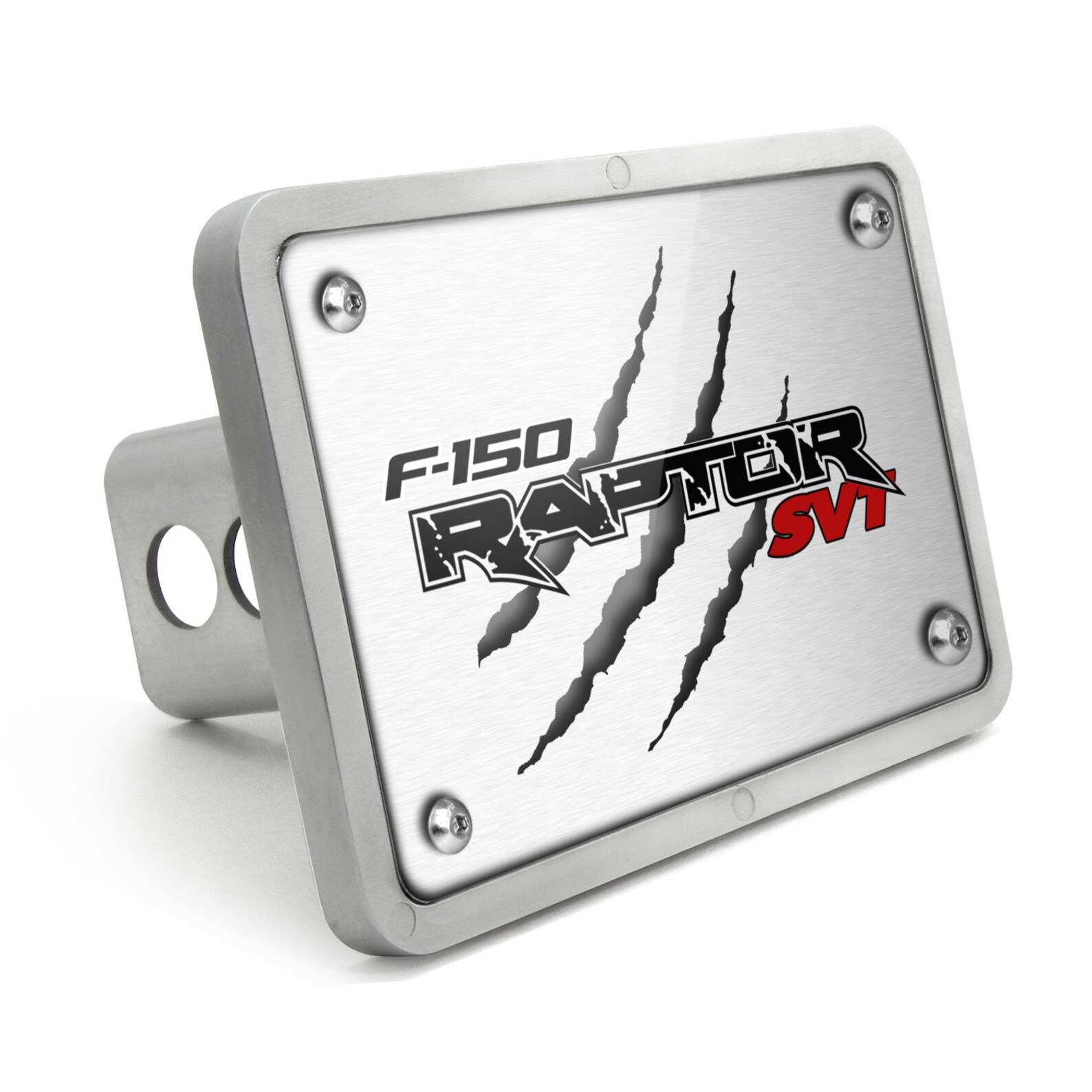 Ford F-150 Raptor SVT Claw Marks UV Graphic Brushed Silver Billet ...