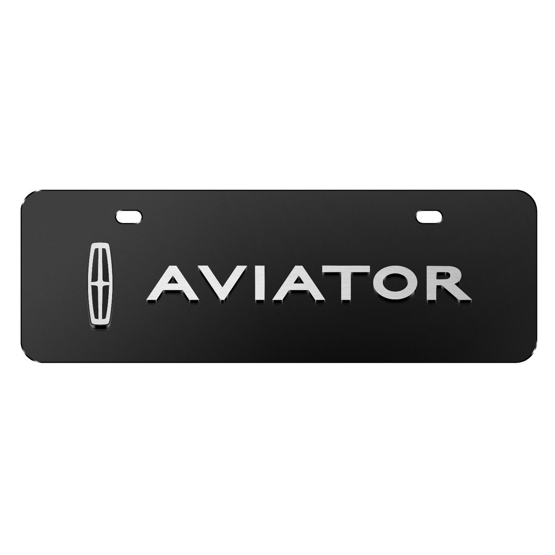 Ipick Image Made for Lincoln Aviator 3D Logo 12" X 4.25" European Look ...